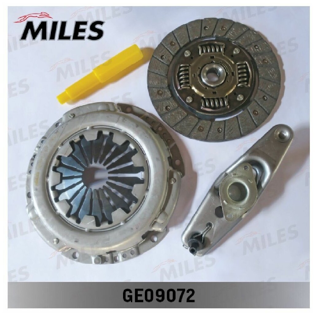 Сцепление к-т VW GOLF V-VI/SKODA OKTAVIA/FABIA 1.4 99-, MILES GE09072