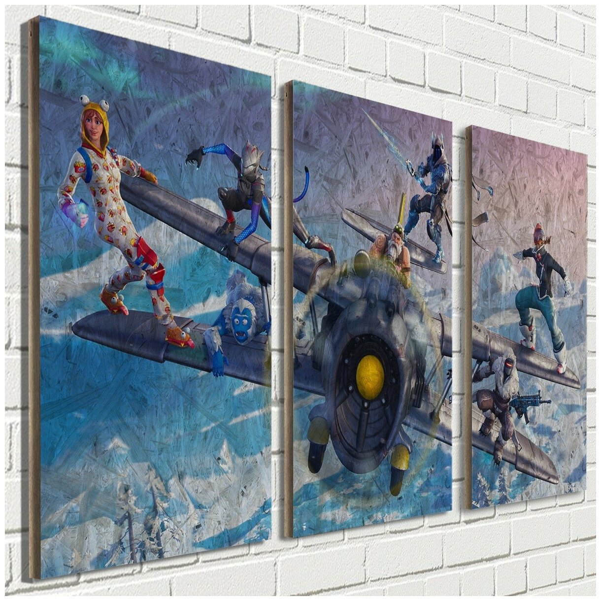 Модульная картина игры фортнайт fortnite - 2102