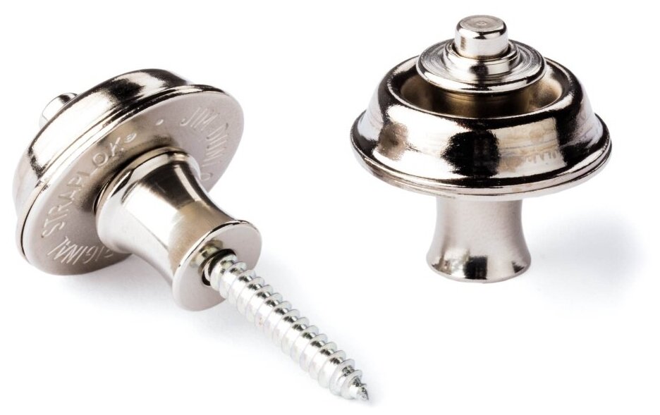 SLS1101N Straplok Original Крепление ремня, никелированное, 2шт, Dunlop