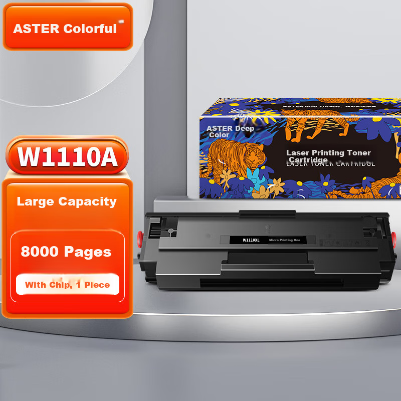 TIANCAI 110a совместимый высокопроизводительный тонер-картридж HP 136w с чипом BK Черный 8000 страниц