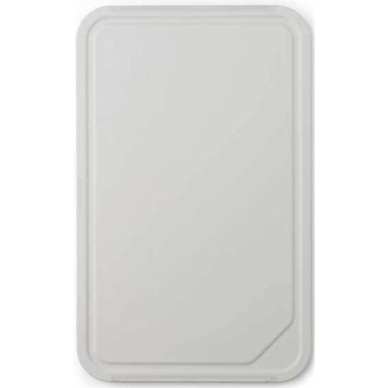 Разделочная доска-поднос Brabantia Tasty+123146, 47х27х1,8см, светло-серая