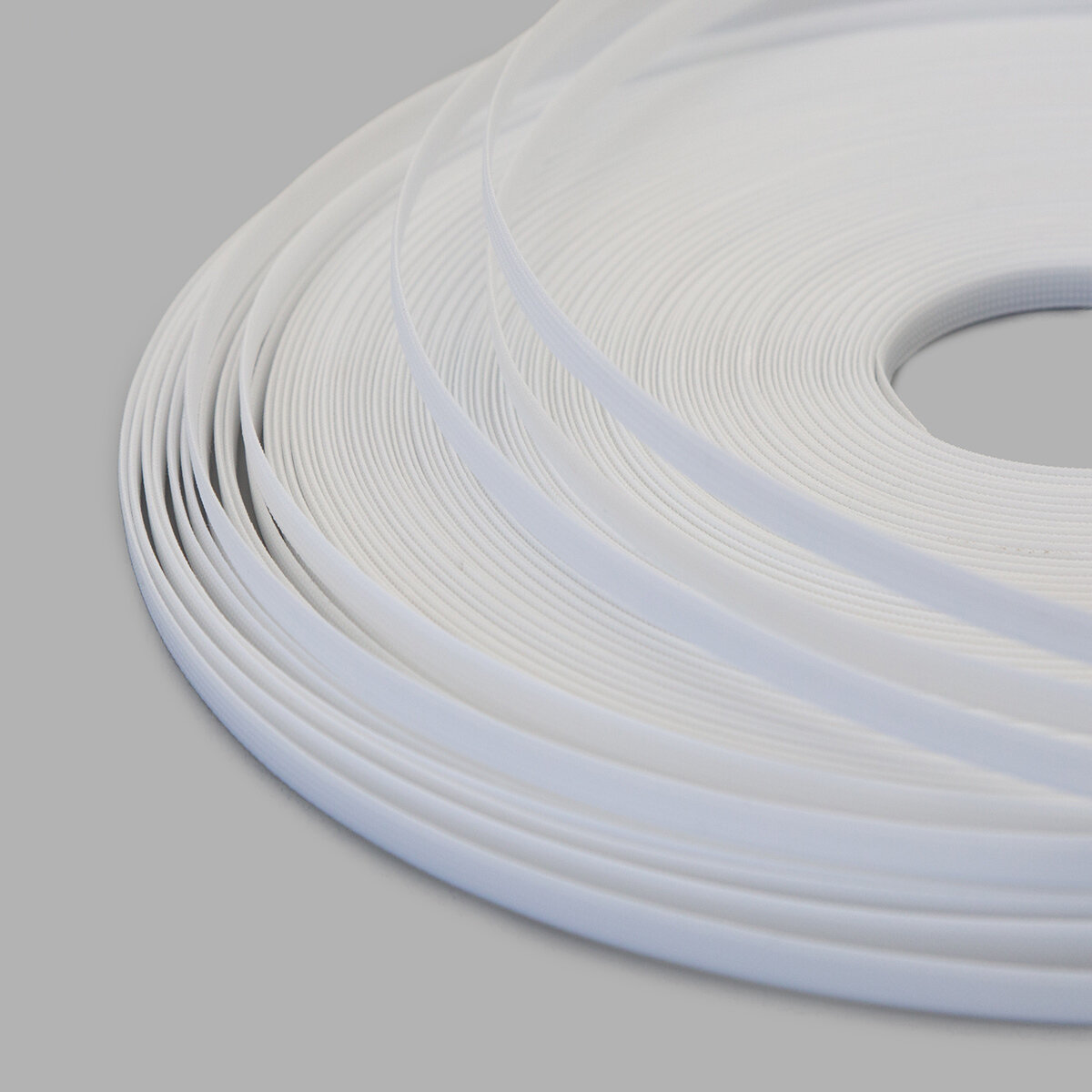 Регилин лента капроновая Айрис, 0423-0026, полиэстер, 6мм*50м (белый)