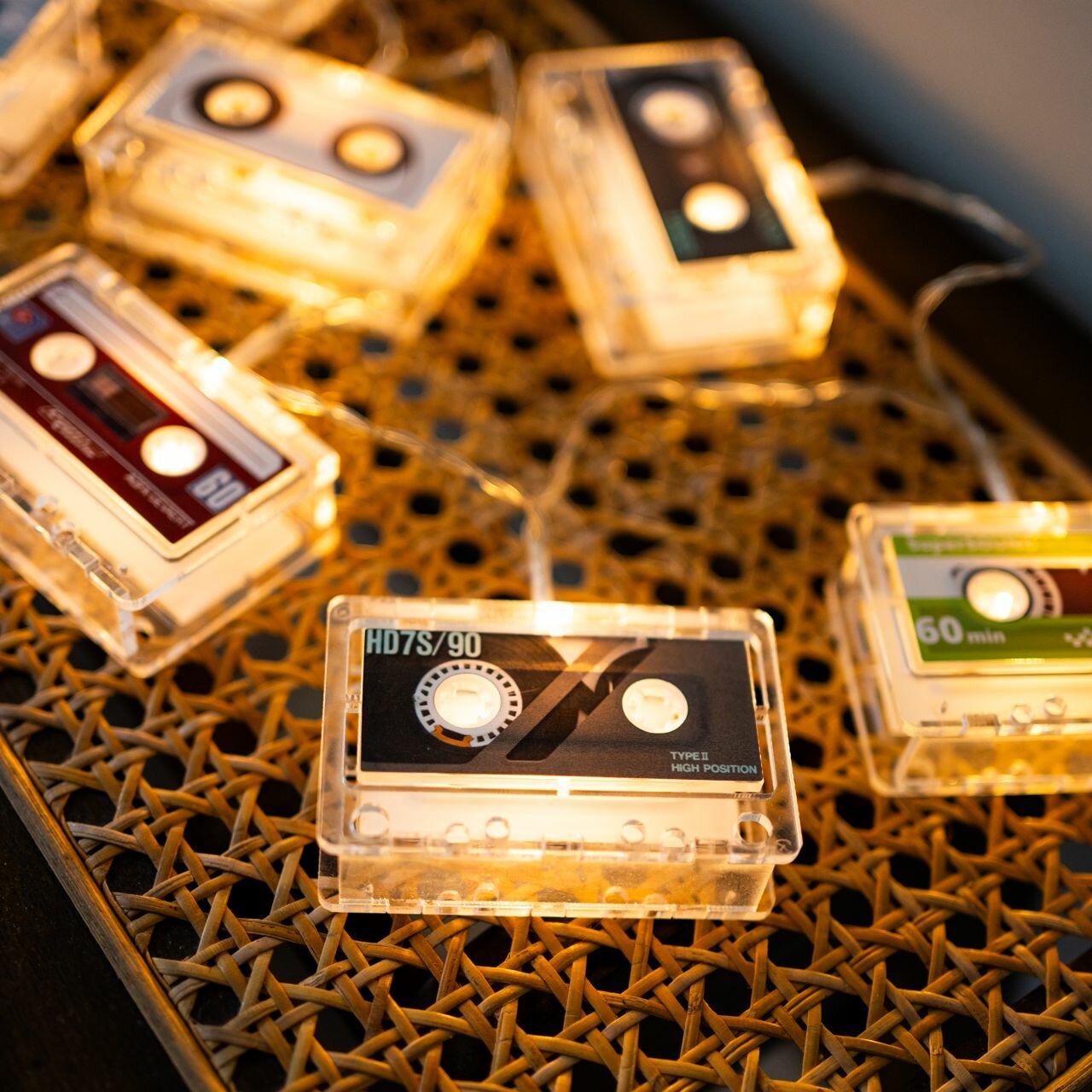 Гирлянда Elmarto Кассеты из пластика, 1.5 м, 10 шт, светодиодная