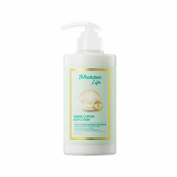 JMSolution Лосьон для тела с морской водой и пудровым ароматом Life Marine Cotton Body Lotion