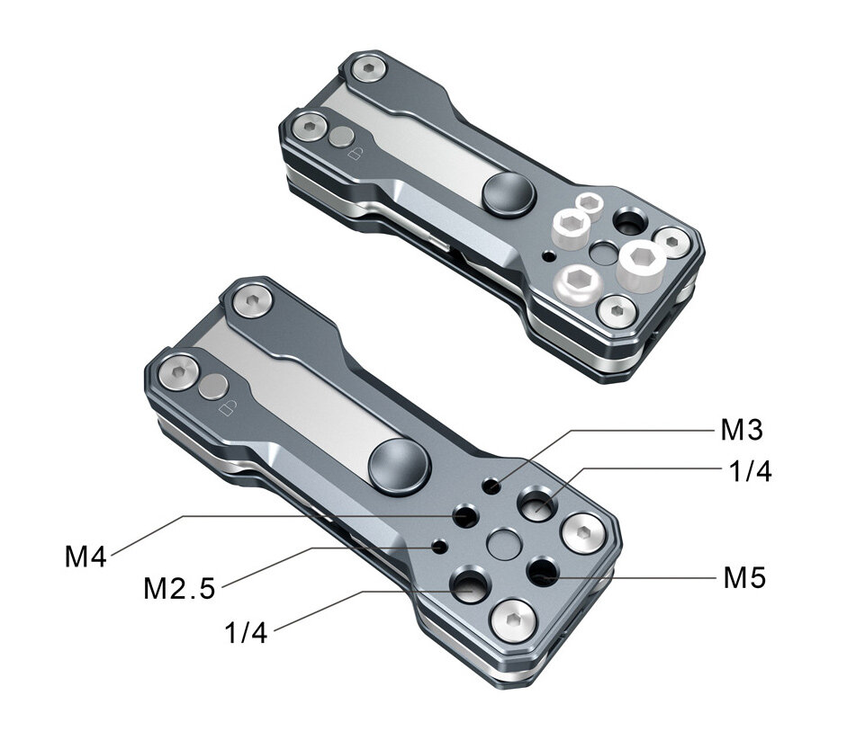 Мультитул SmallRig AAK2495 Folding Screwdriver Kit Hunter — фото 1