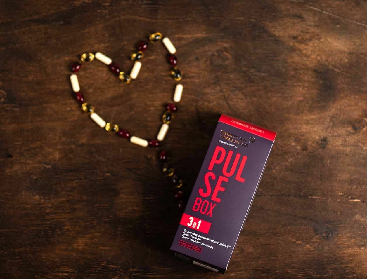 Pulse Box / Пульс бокс Набор Daily Box, 30 пакетов по 3 капсулы