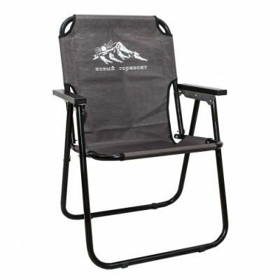 Кресло-шезлонг Большой Улов Стальное цвет хаки ШС-01