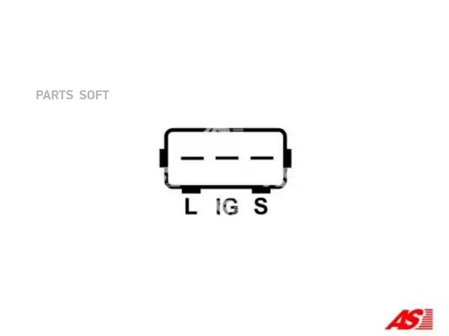 Генератор TOYOTA COROLLA/CORONA/SPRINTER CARIB 1.6/1.8 92-00 1.5 10- 4/7AFE 12V 70A AS A6012 | цена за 1 шт