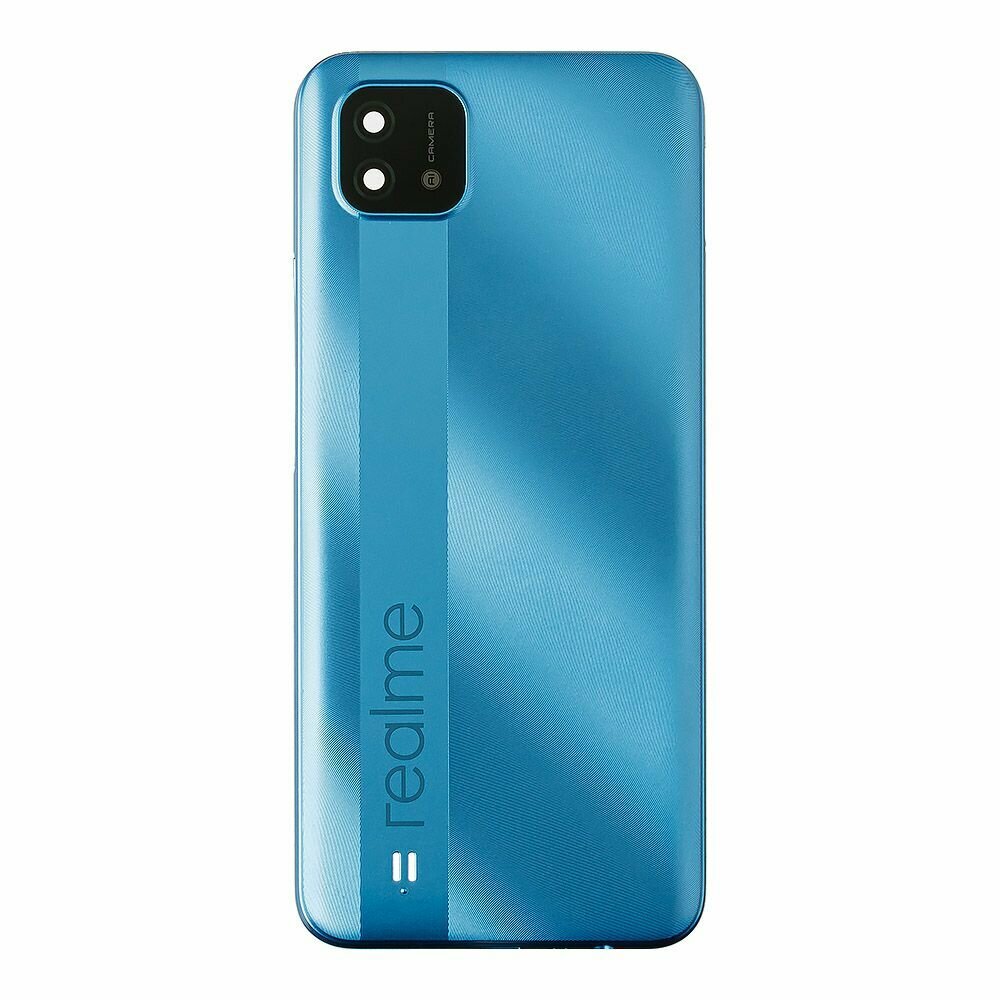Задняя крышка для Realme C11 2021 (голубой)