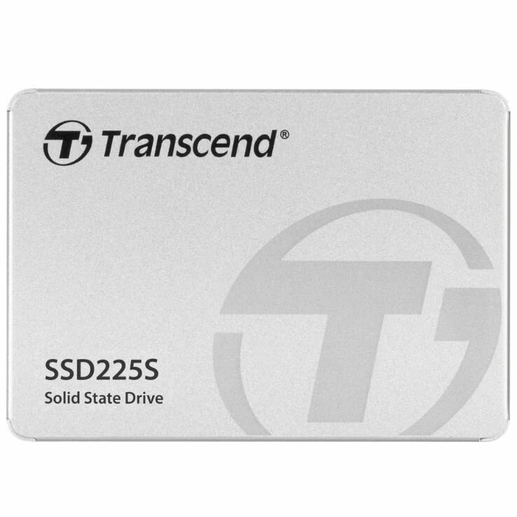 1 ТБ 2.5" SATA накопитель Transcend 225S (TS1TSSD225S) - SATA3 6.0 Гбит/с, чтение - 550 Мбайт/с, запись - 500 Мбайт/с, 3D NAND