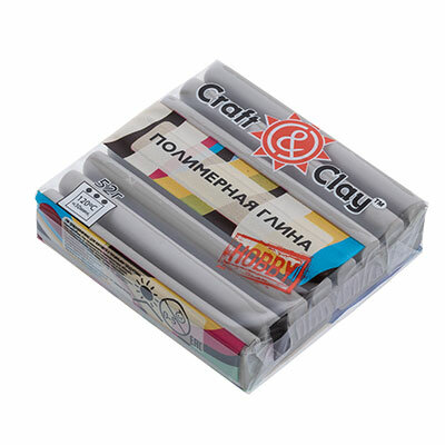 Полимерная глина "Craft&Clay" CCH 52 г 1036 жемчужно-серый