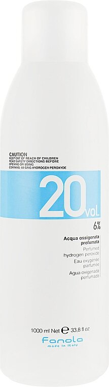 Fanola Oxy Cream Emulsion 6%, 1000мл