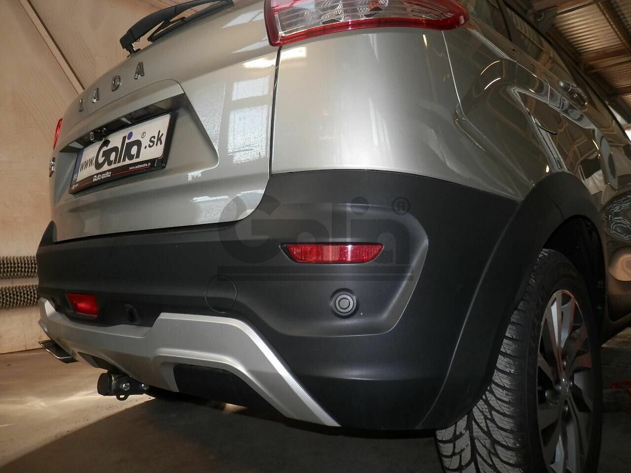 Оцинкованный фаркоп на Lada Xray 2015-2022, Lada Xray Cross 2018-2022 (без электрики), Galia L029A