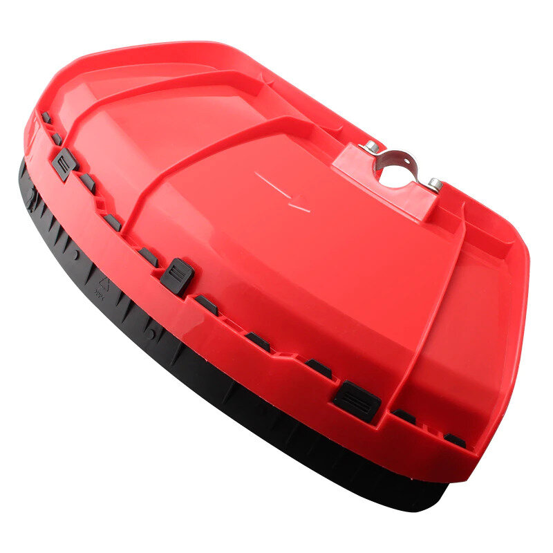 Кожух защитный для мотокосы в сборе : кожух/ нож/ крепеж/ кронштейн