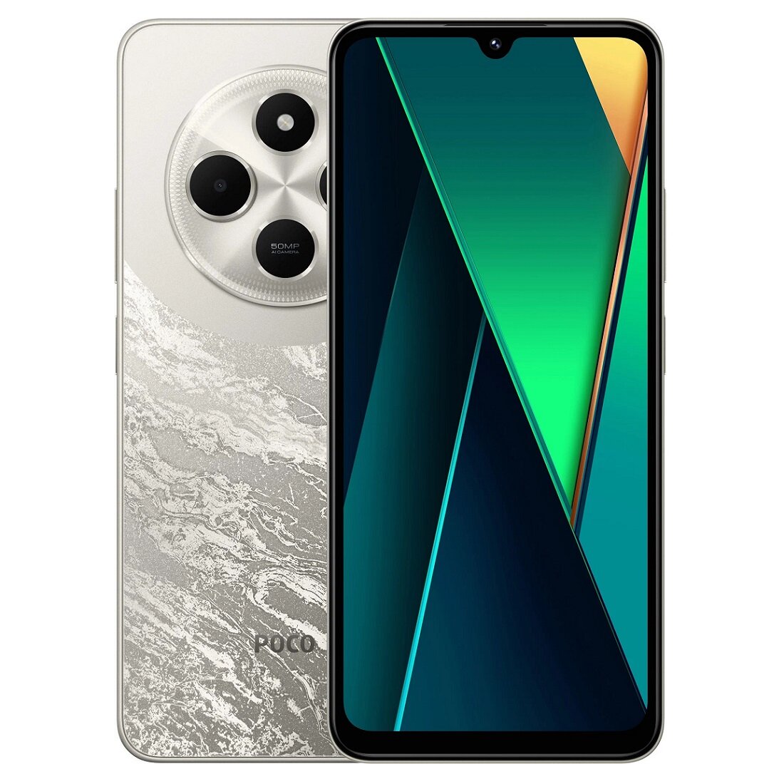 Смартфон Xiaomi Poco C75 6/128Gb NFC золотистый RU