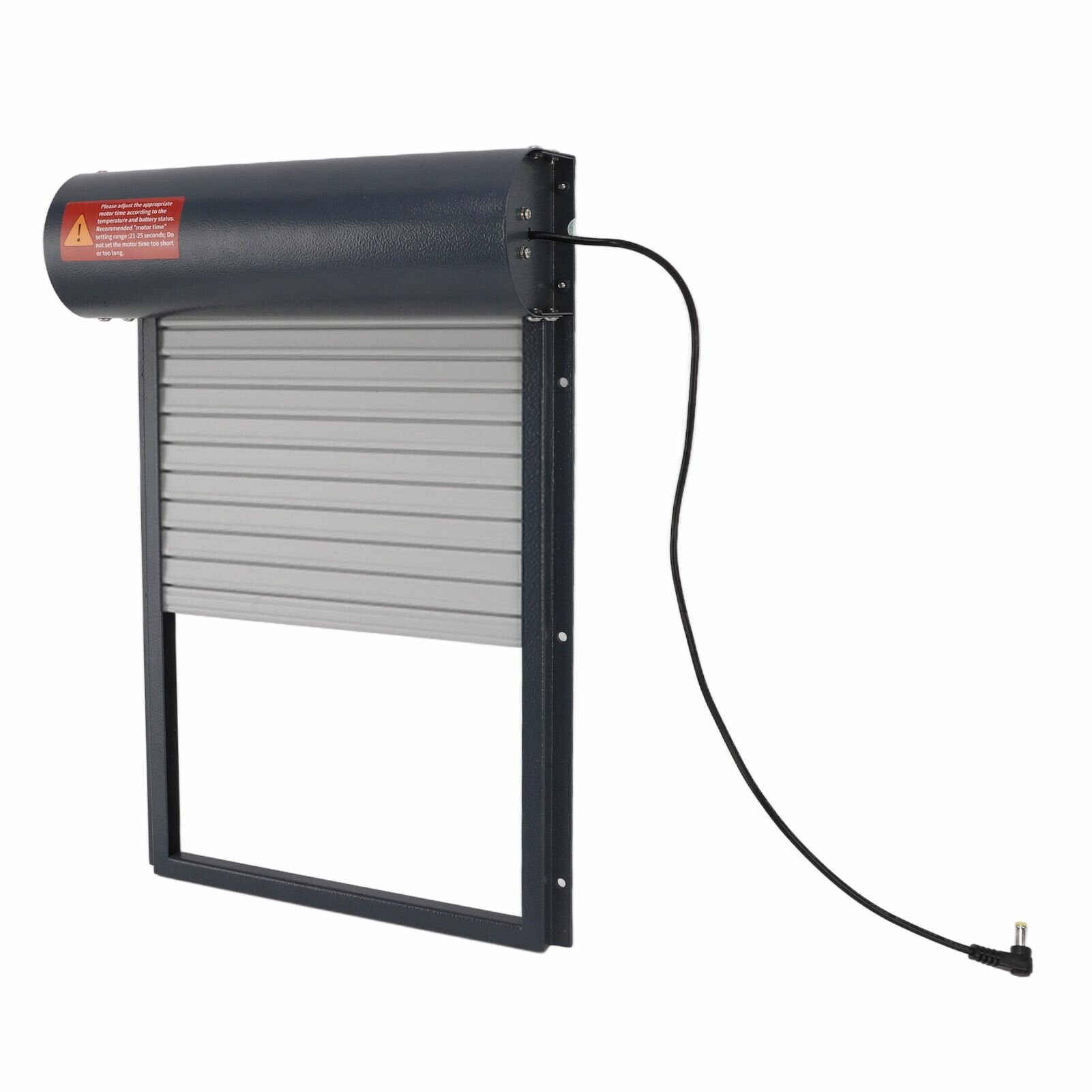 Рулонная дверь курятника с таймером