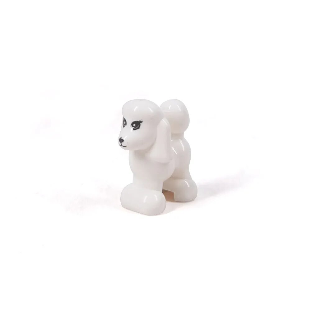 Белый Лего Poodle Dog PCS