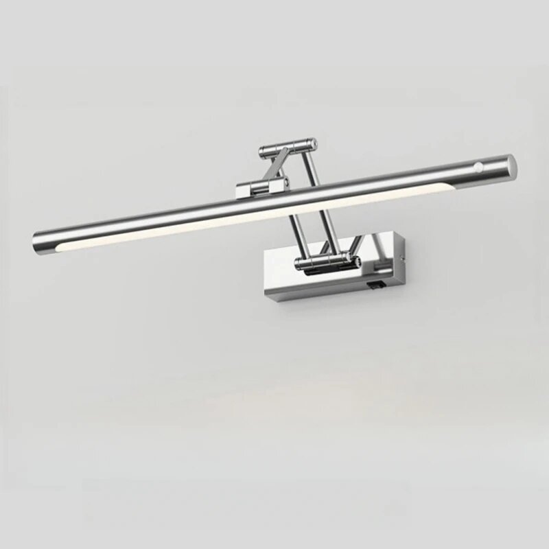 Датчик движения, светодиодный настенный светильник для ванной комнаты, телескопический кронштейн, переднее зеркало, бра для спальни, туалетный столик, душевой шкаф, настенный светильник