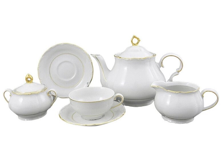 Чайный сервиз 6 персон 15 предметов, Верона 67160725-1139, Leander