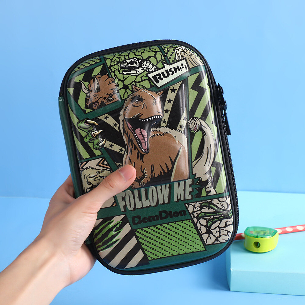 Новая мультяшная милая трехмерная канцелярская коробка, большая емкость, пенал для детей, пенал для мальчиков и девочек, сумка для ручек для студентов