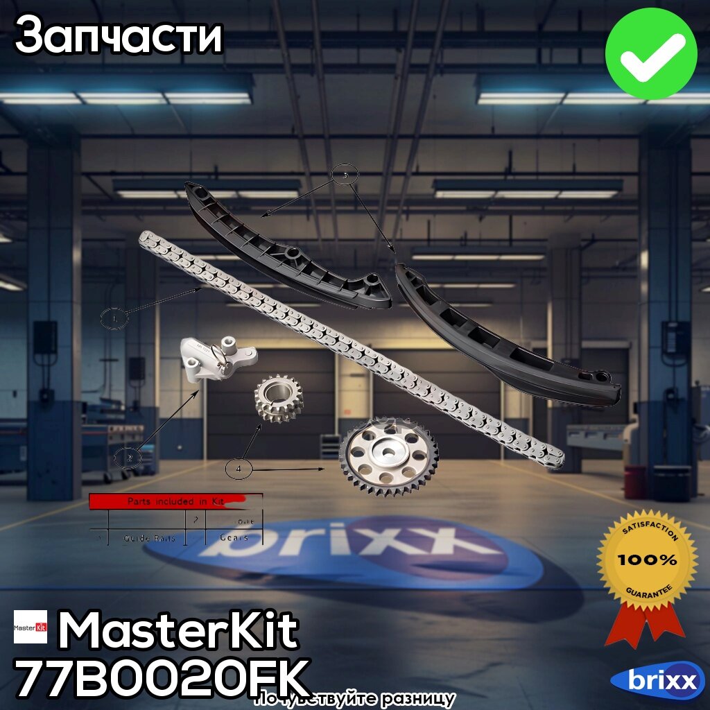 Комплект Цепи Грм | MasterKit арт. 77B0020FK