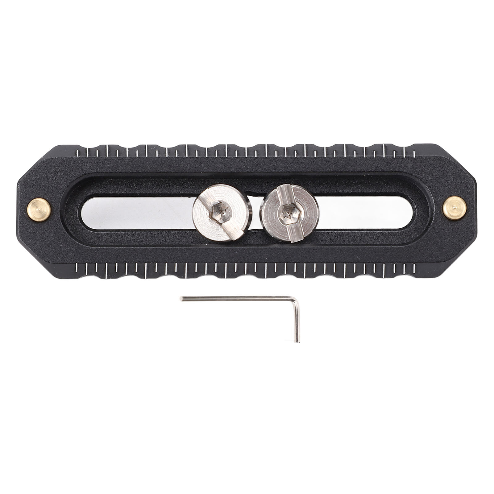 Быстрый рельс безопасного выпуска с 1 /4 -дюймовыми винтами против выключенных булавок для ручки камеры клетки алюминиевый сплав 70 мм / 2,8 дюйма