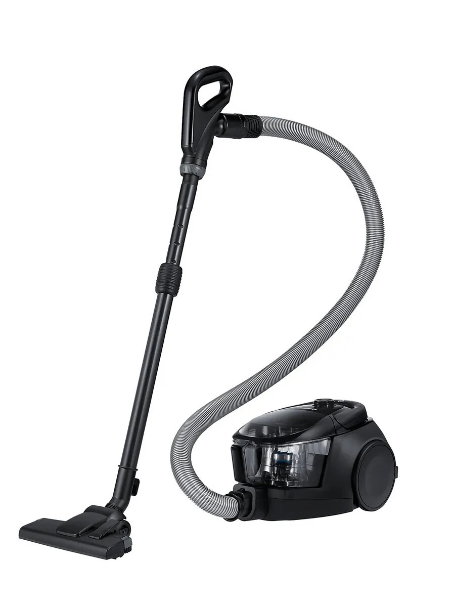 Пылесос Samsung VC18M3160 черный, мощность всасывания 380Вт, контейнер, фильтр тонкой очистки