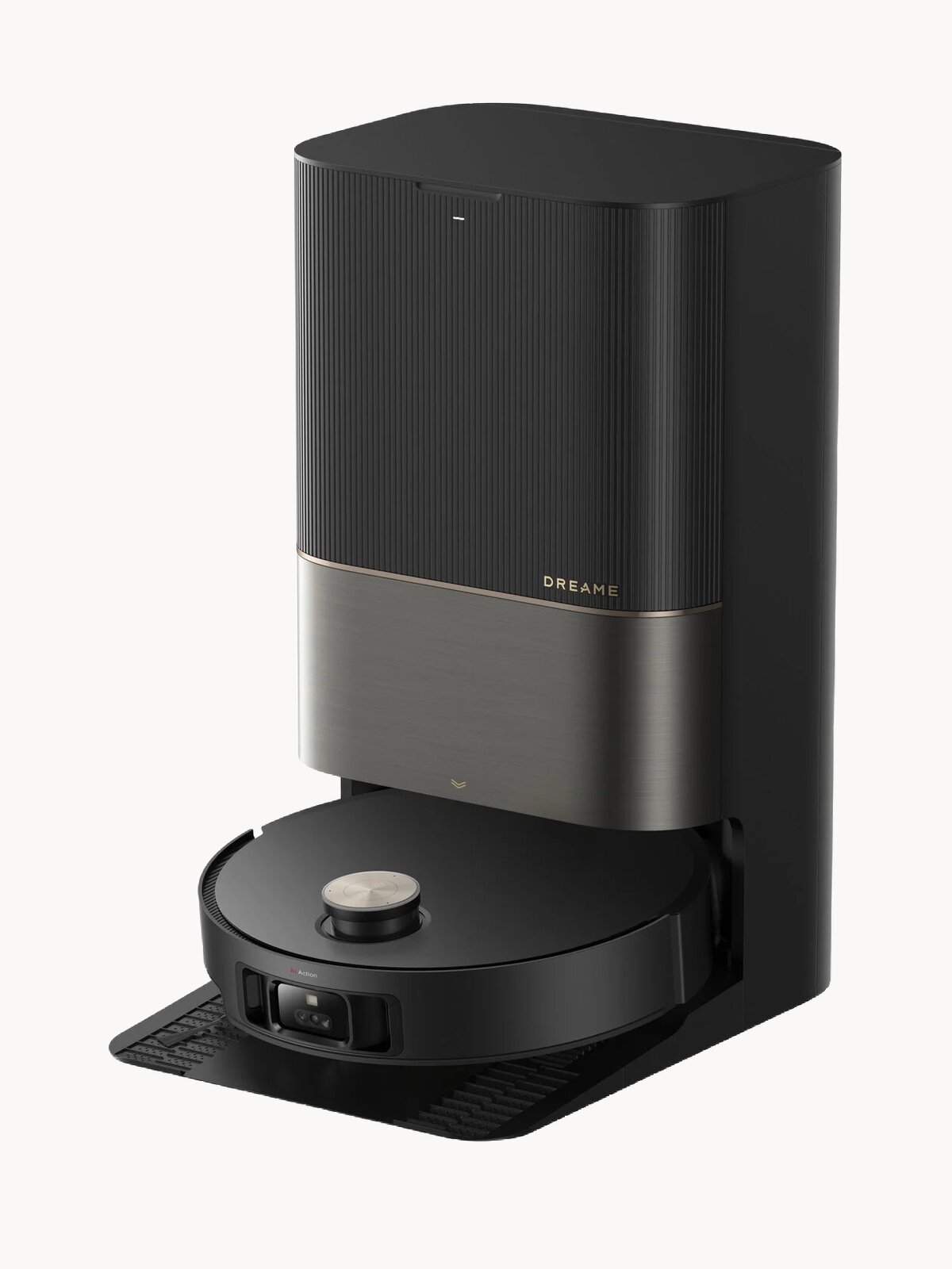 Робот-пылесос моющий Dreame X50 Ultra Complete с функцией автоматической заправки, слива воды, промывкой и сушкой, с ИИ и 3D-сканированием, черный, RU-версия