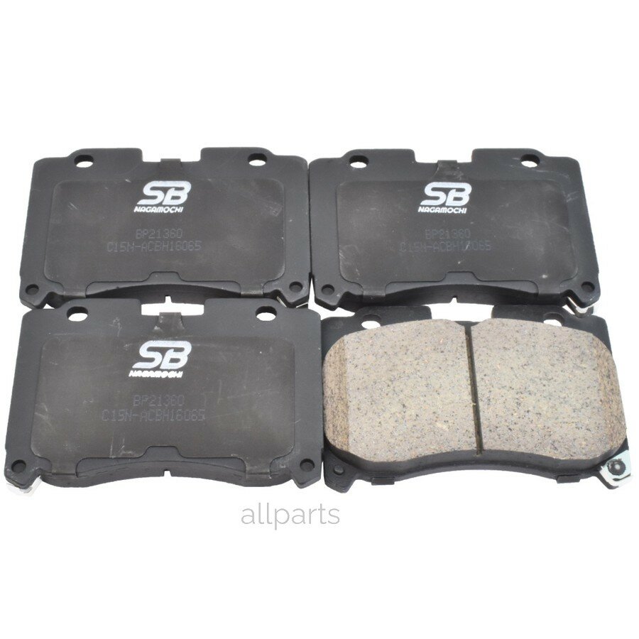 SB NAGAMOCHI BP21360 Колодки тормозные дисковые