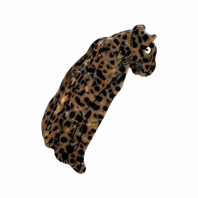Леопардовый захват из ацетата Leopard Leopard-Полосатый цвет