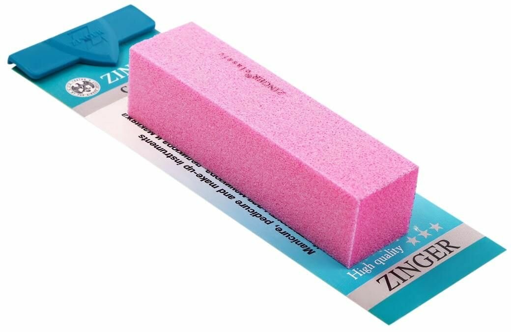 Zinger баф для шлифовки ногтей ЕК-108 120 грит