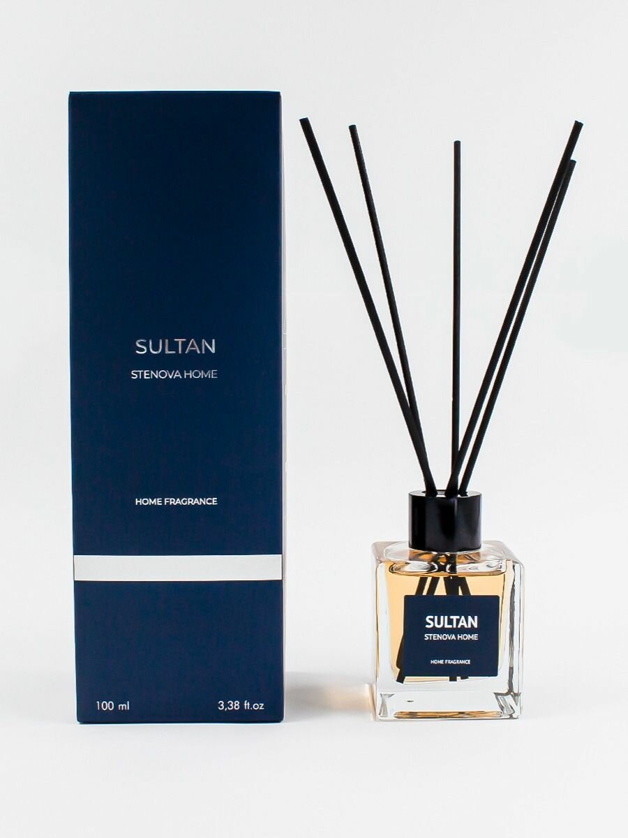 Аромадиффузор с палочками SULTAN 100 мл. STENOVA HOME