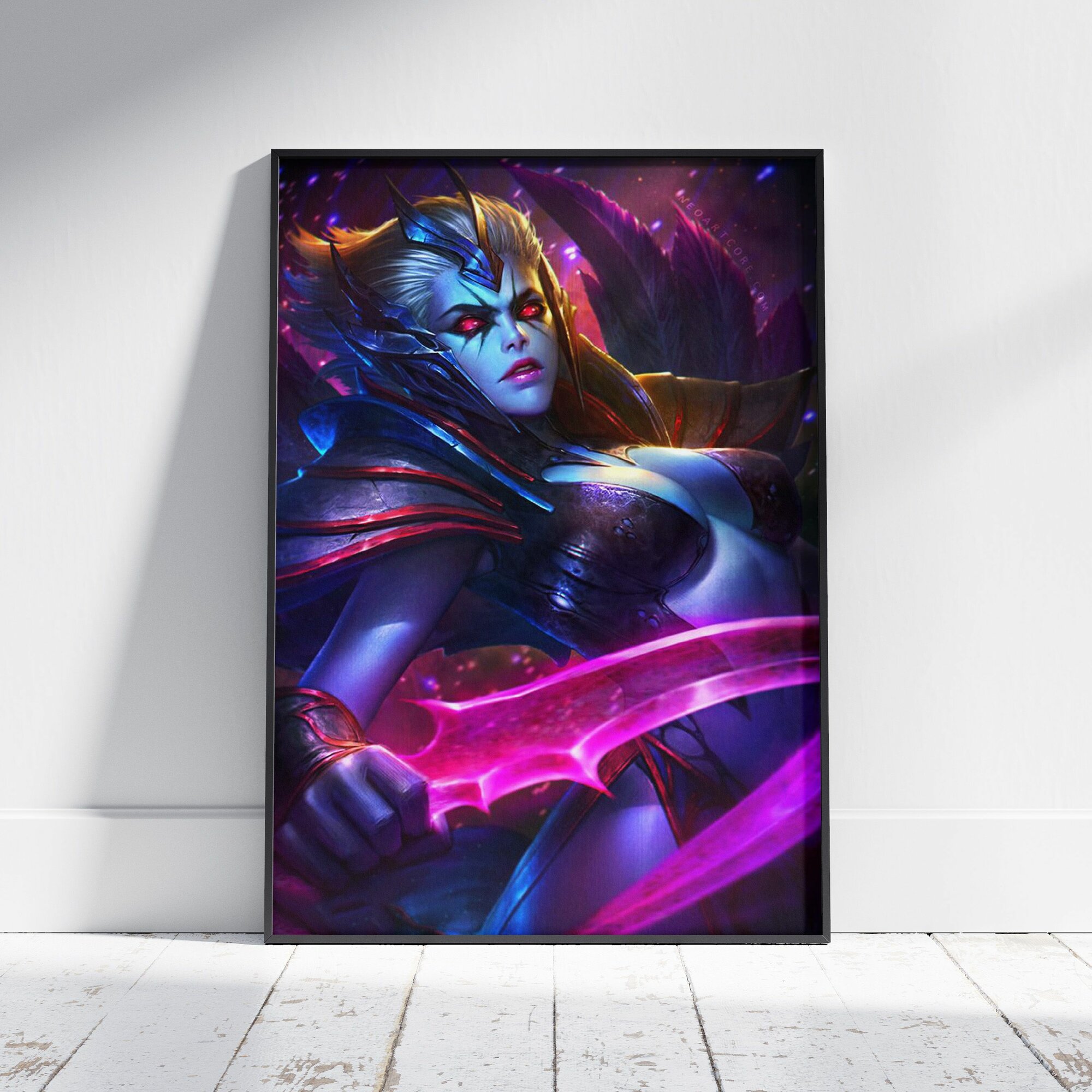 Плакат на стену для интерьера Dota 2 (Vengeful Spirit 1) - Постер по игре формата A4 (21х30 см)