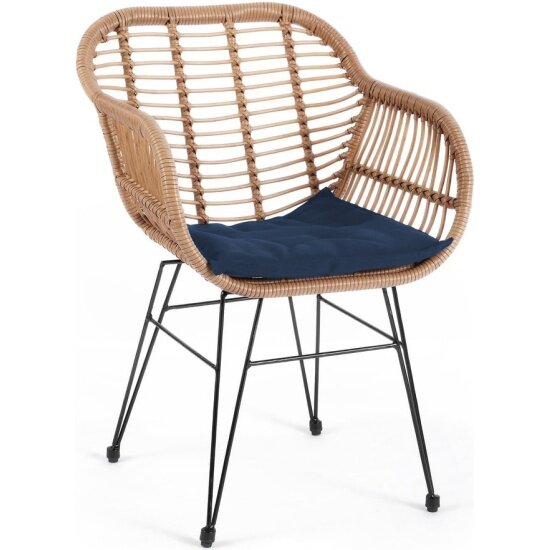 Стул Garden Story Адриан арт. GS006, бежевый синий
