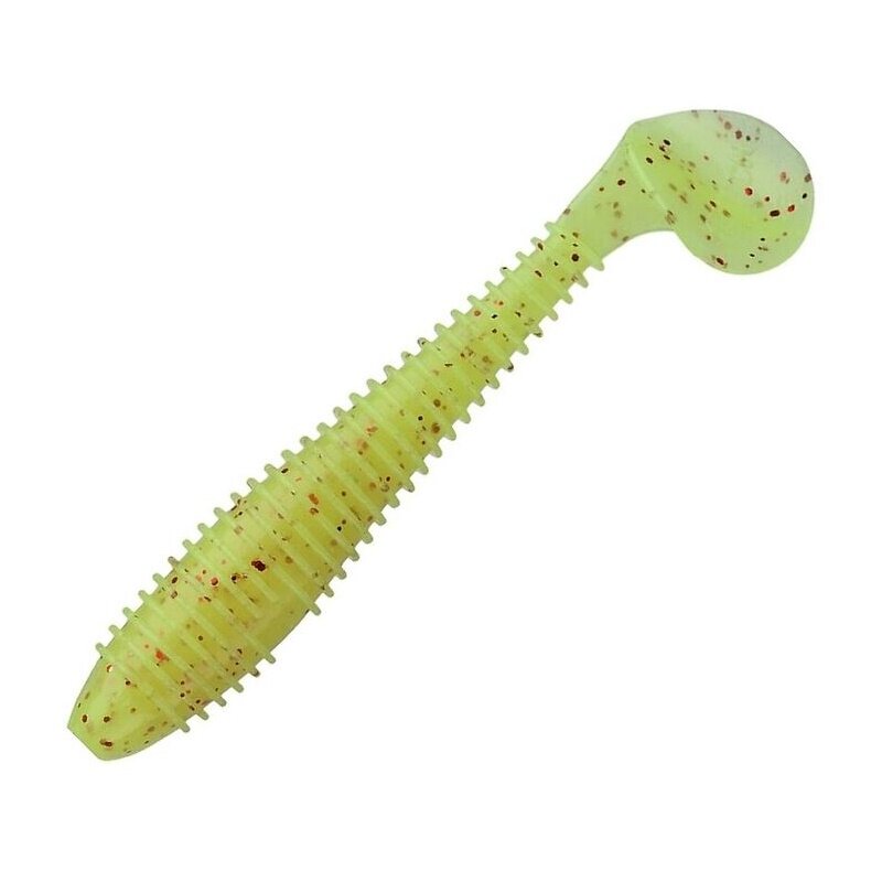 Приманка силиконовая Keitech Swing Impact Fat 6.8" PAL #01 Chartreuse Red Flake