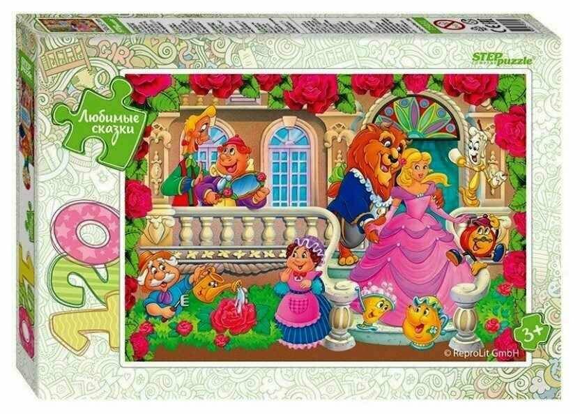 Степ. Пазл 360 арт.73072 "Красавица и Чудовище"