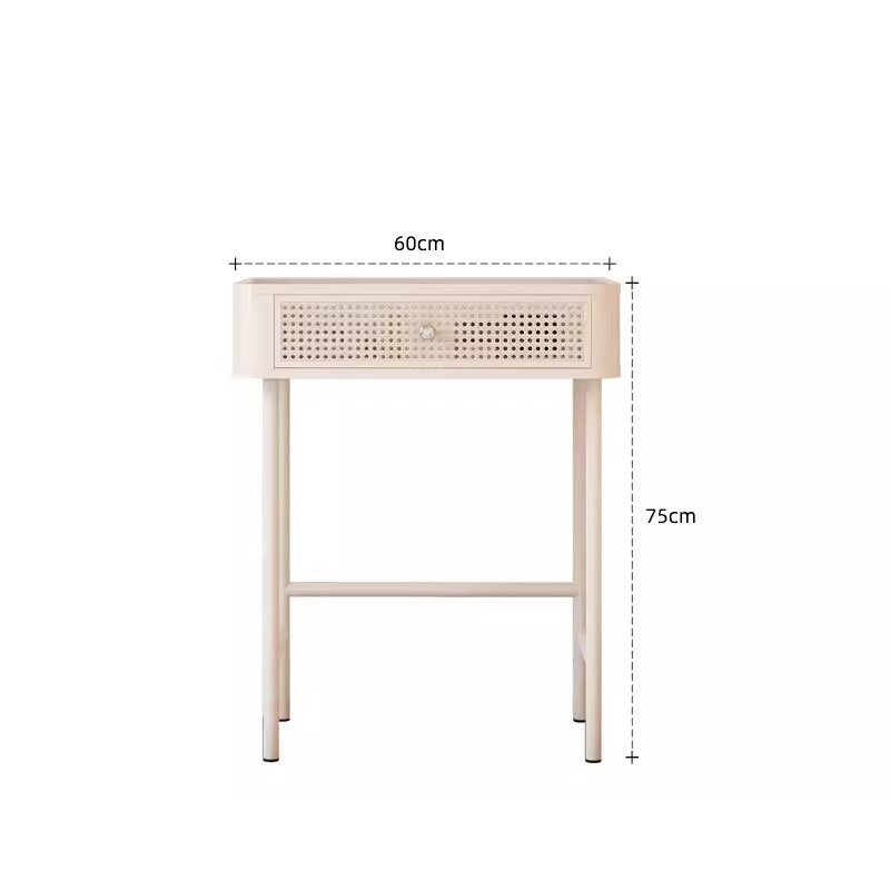 Туалетный столик Maisie (Стол цвет молочный / 60см)