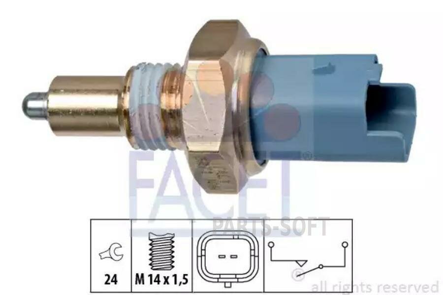 Датчик заднего хода DACIA DOKKER 1.2 TCe Facet арт. 76271