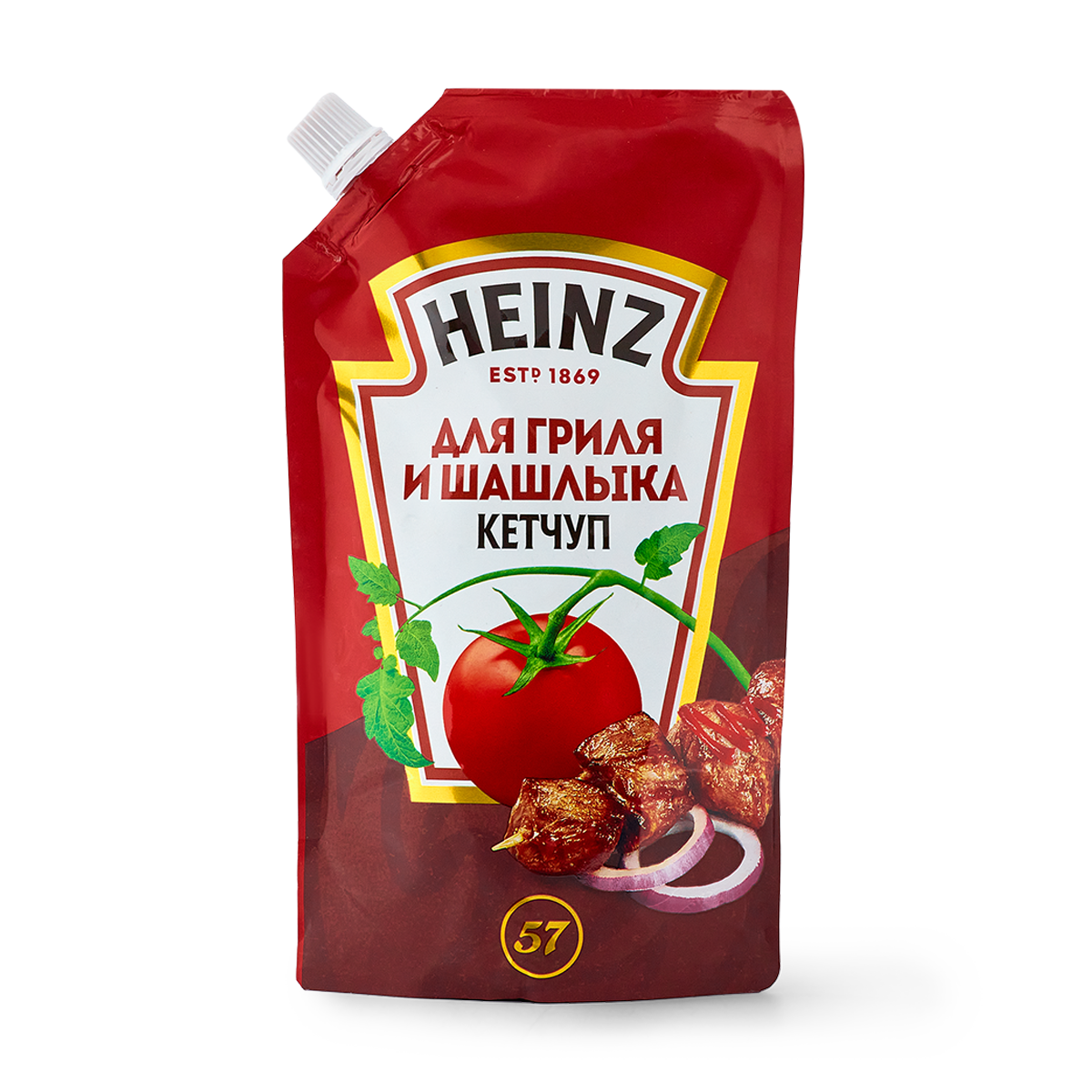 Кетчуп Heinz "Для гриля и шашлыка", без ГМО, без искусственных добавок, 320 г