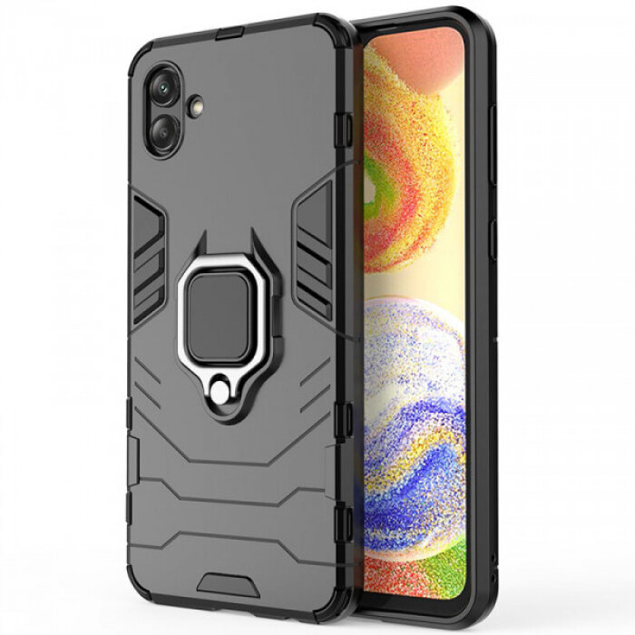 Transformer Ring Противоударный чехол под магнитный держатель для Samsung Galaxy A04 4G