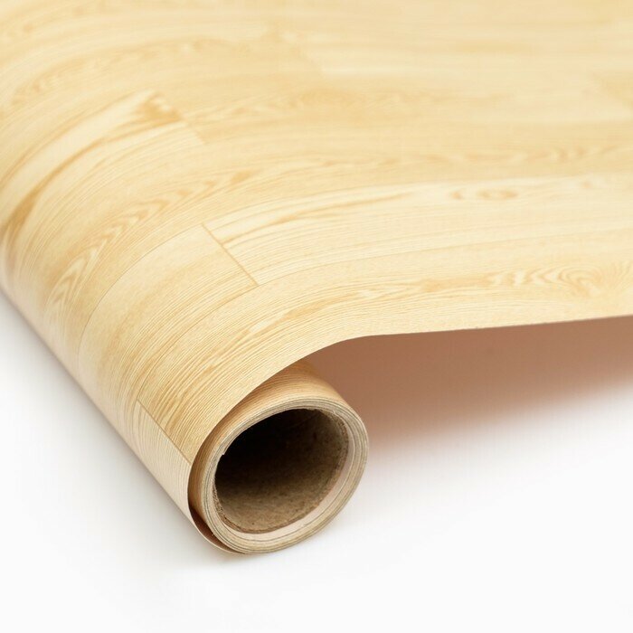 Самоклеящаяся пленка "Паркет бежевый" 45*200см, пленка самоклейка ПВХ
