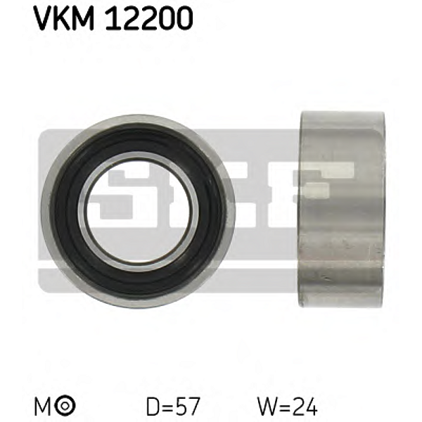 SKF VKM12200 (0340016SX / 05338 / 05972277) ролик натяжной ремня грм\ Fiat (Фиат) Tipo (Типо) / tempra / Punto (Пунто)