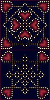 Схема Love Biscornu 2 Ch_H112-04C