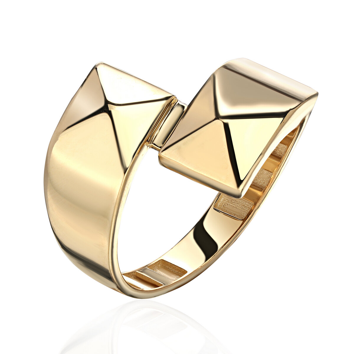 Кольцо, желтое золото, 585 проба