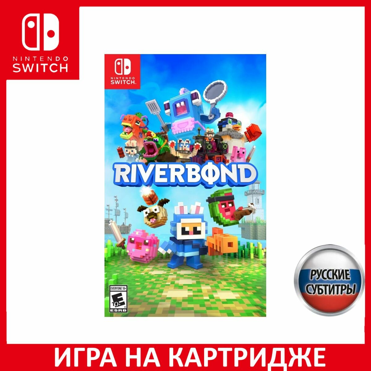 Игра Riverbond Switch Русская Версия Картридж на Nintendo Switch