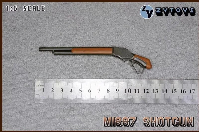 Пластиковая модель дробовика M1887 ZYTOYS ZY8040 для 12-дюймовых фигурок