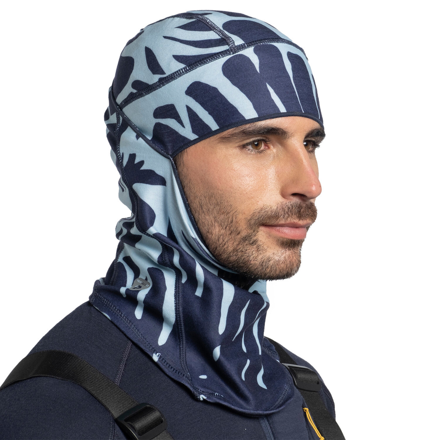 Балаклава Buff Thermonet hinged balaclava для взрослых и детей, размер us:б/р, голубой/синий — фото 1