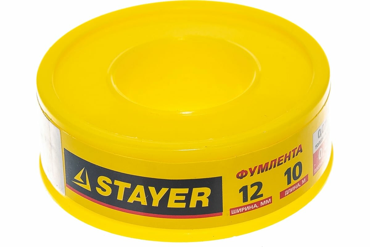 Stayer MASTER фумлента 0.075 мм x 12 мм x 10 м для уплотнений труб 12360-12-040