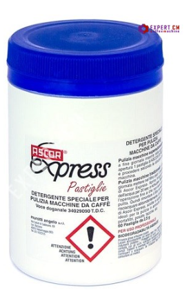 Таблетки для чистки эспрессо-машин ASCOR Express 60 таб. по 2,5 г