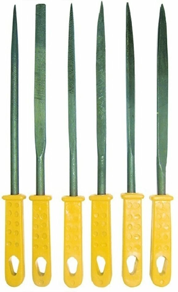 Бибер 85315 набор надфилей 160мм (6шт.) Мастер